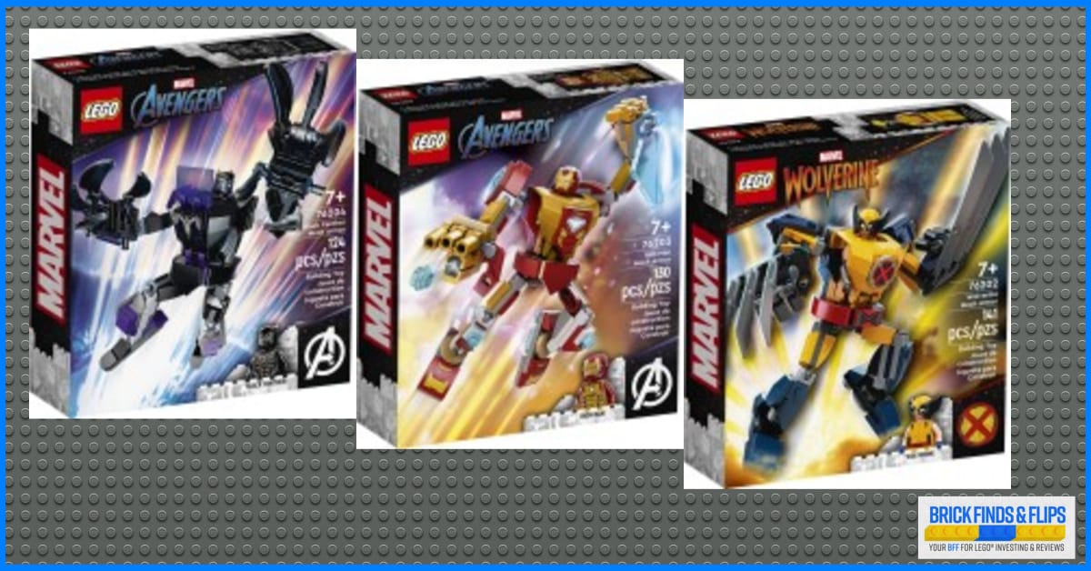 LEGO Marvel 2022 Mechs Slated for April 1 Release | Brick Finds & Flips